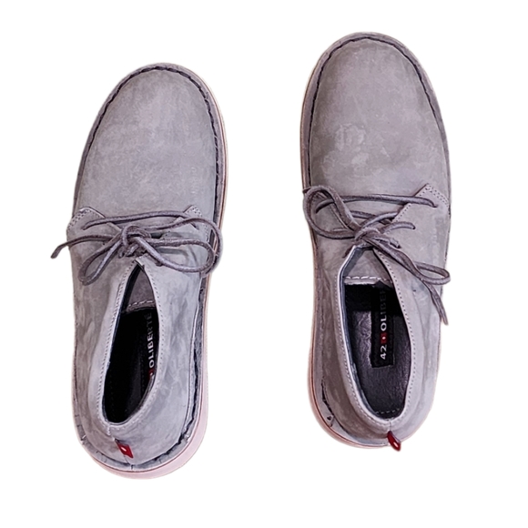 Oliberte | Shoes | Oliberte Adibo Grey Nubuck Boots Size 42 | Poshmark